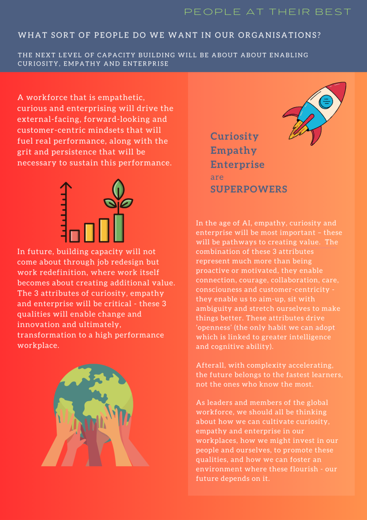 Curiosity & Empathy - Organisational Superpowers - People At Their Best